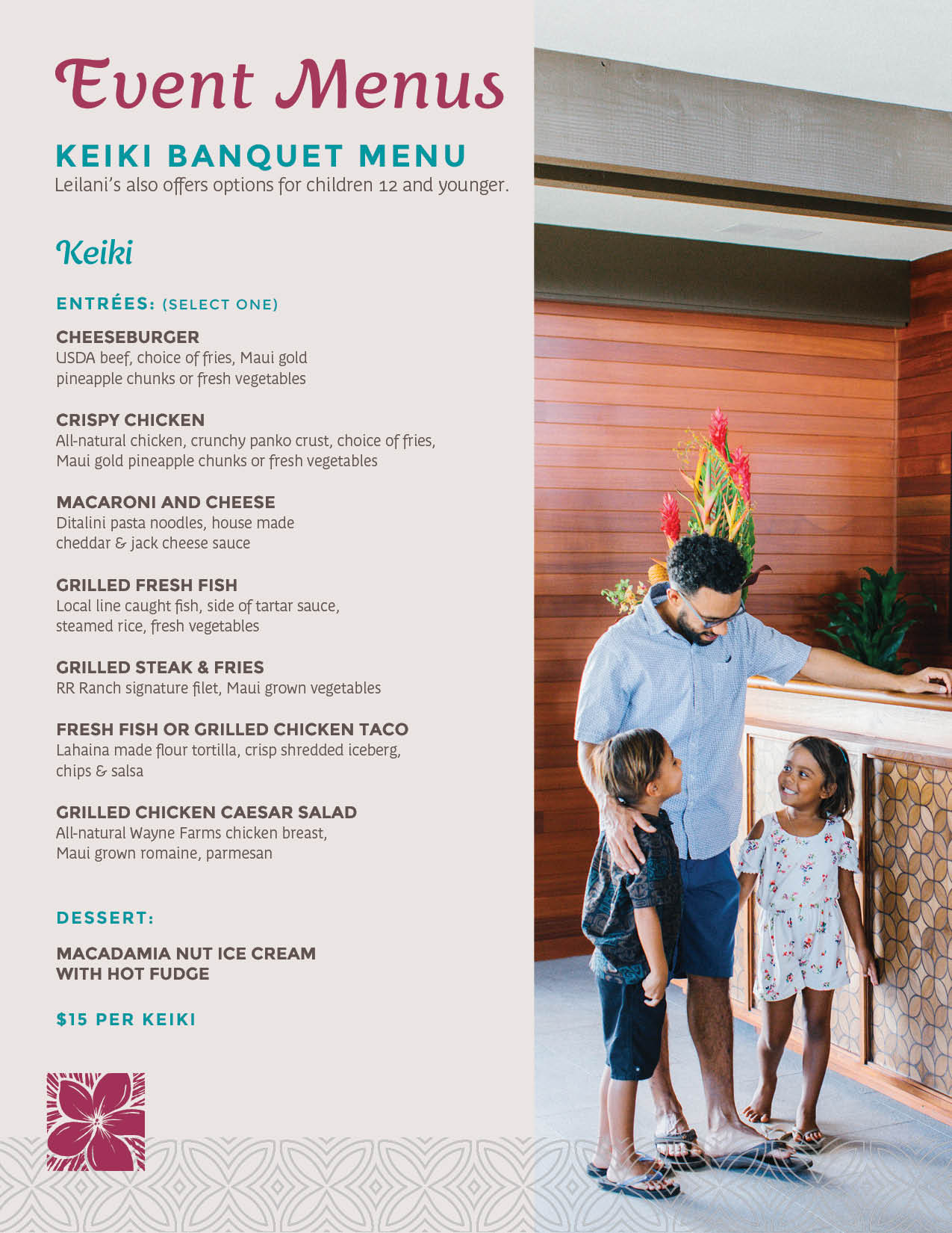 Banquet & Event Menu